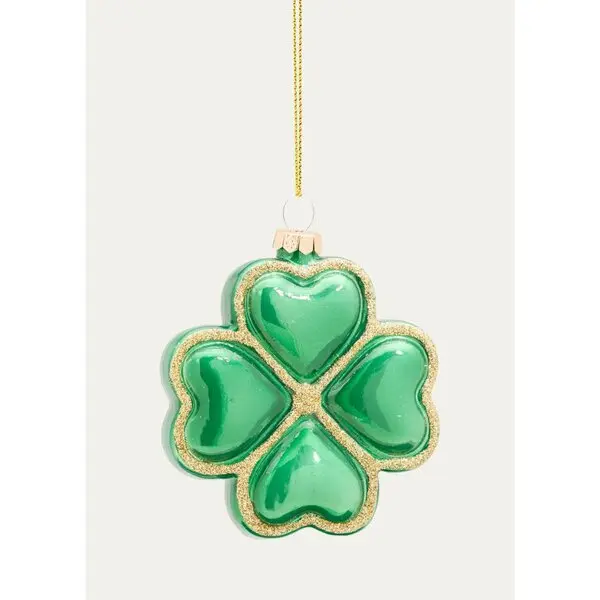 CODY FOSTER & CO Lucky Clover Christmas Ornat