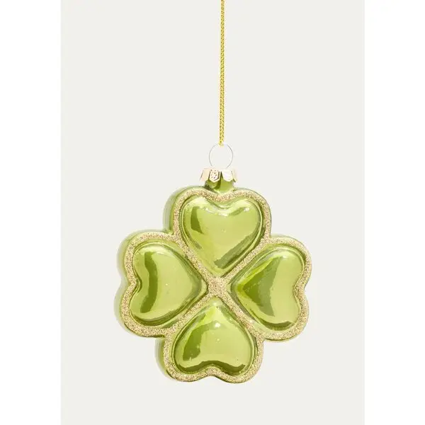 CODY FOSTER & CO Lucky Clover Christmas Ornat