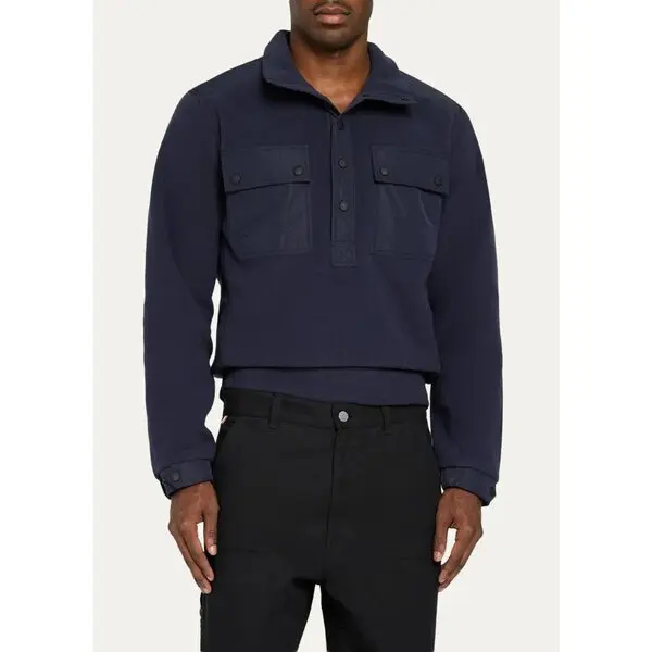 Moncler Half-placket Hybrid Jacket