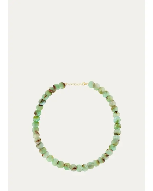 Jia Jia 14k & Chrysoprase Coin-beaded Necklace