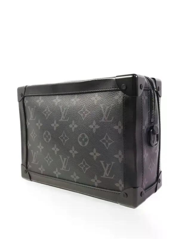 LOUIS VUITTON Soft Trunk Monogram Eclipse Shoulder Bag