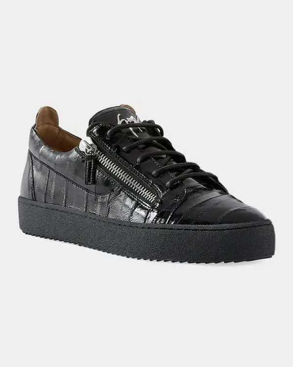 GIUSEPPE ZANOTTI Apos;s Obsession Leather Low-top Sneakers - Nero