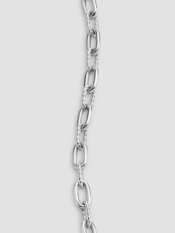 David Yurman Dy Madison Toggle Chain Bracelet In Sterling