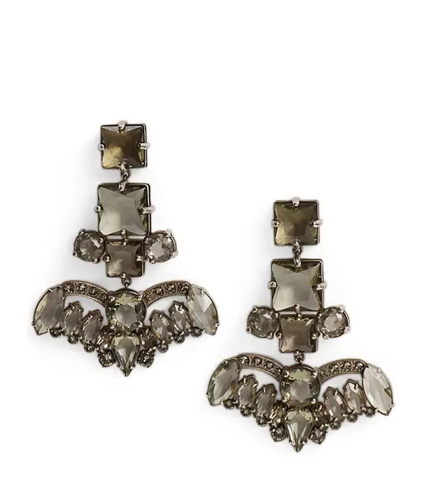 Ralph Lauren Crystal Hanging Earrings