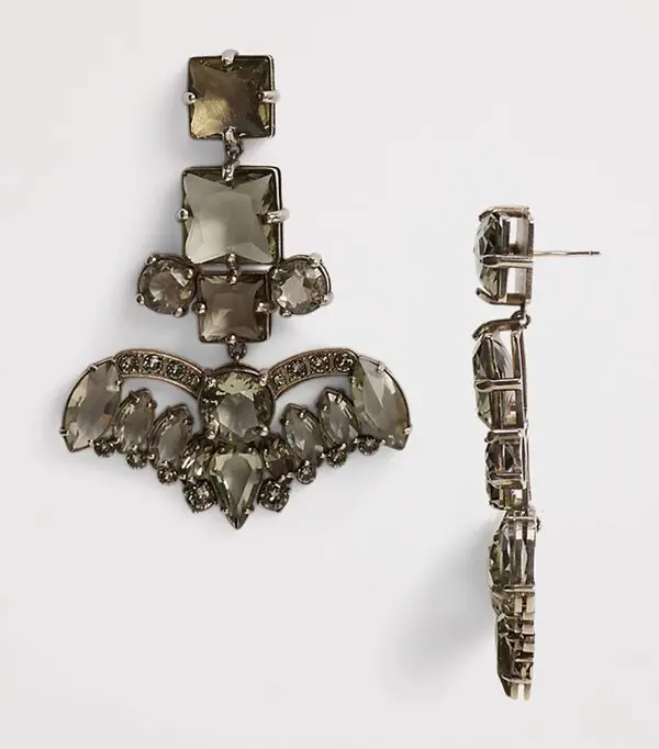 Ralph Lauren Crystal Hanging Earrings