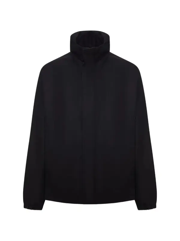 Gucci 100% Cotton Coat With Timeless Design - Black