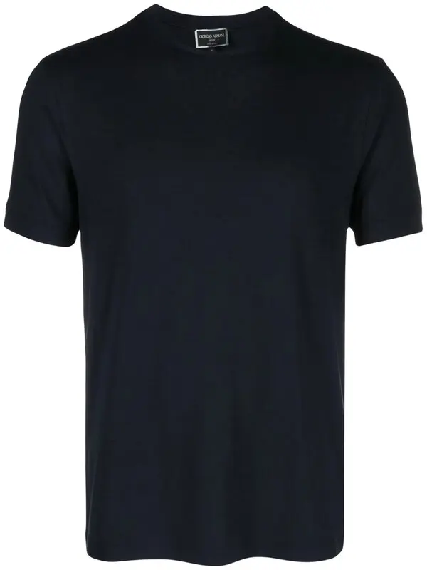 Giorgio Armani S Viscose-blend Polo Shirt