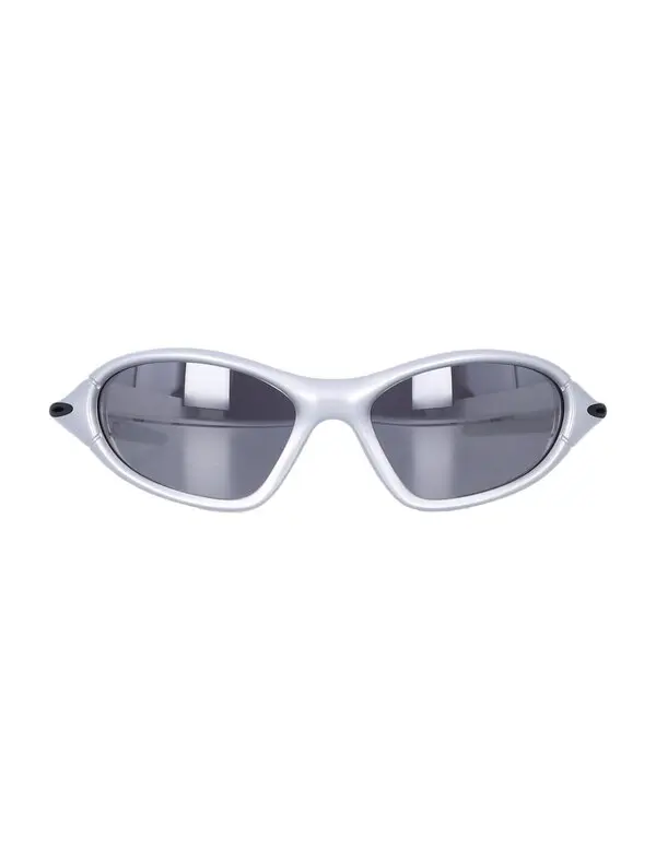Oakley Oval Shield Sunglasses - X-silver