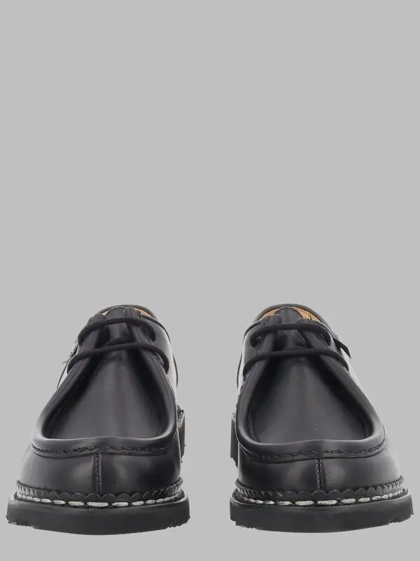 Paraboot Leather Loafers - Black