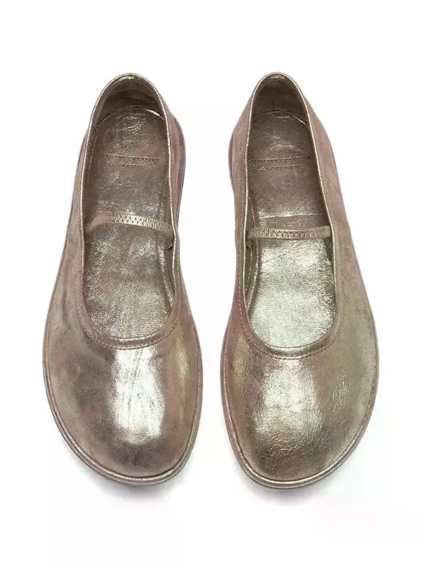 Officine Creative Fontayne Leather Ballet Flats