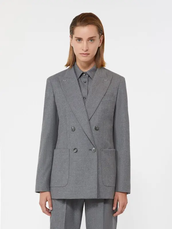 Max Mara Cashmere Foule Blazer