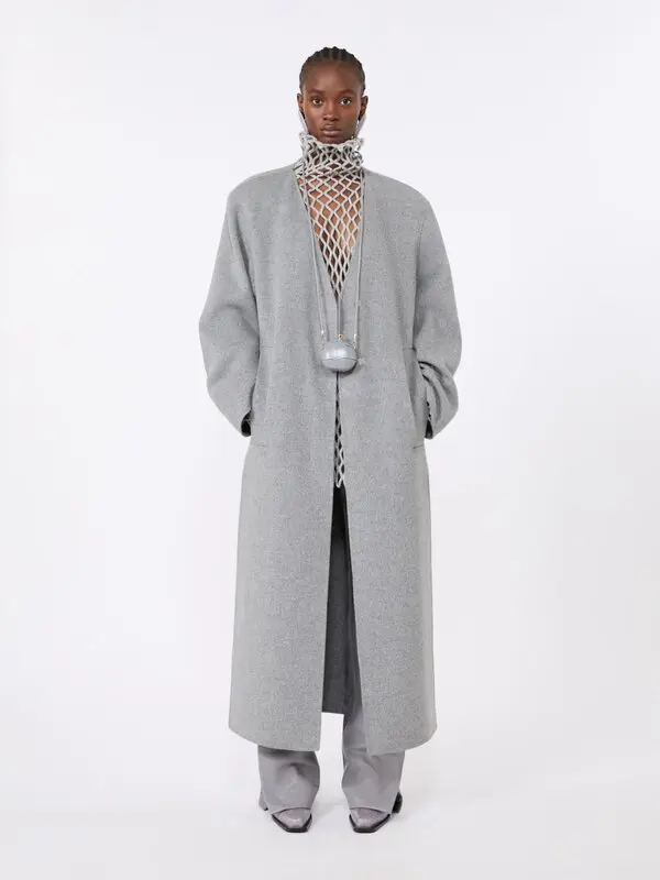 Max Mara Long Pure Wool Coat