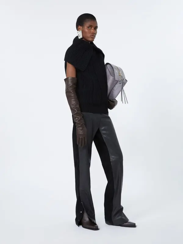 Max Mara Sleeveless Stretch Wool Sweater