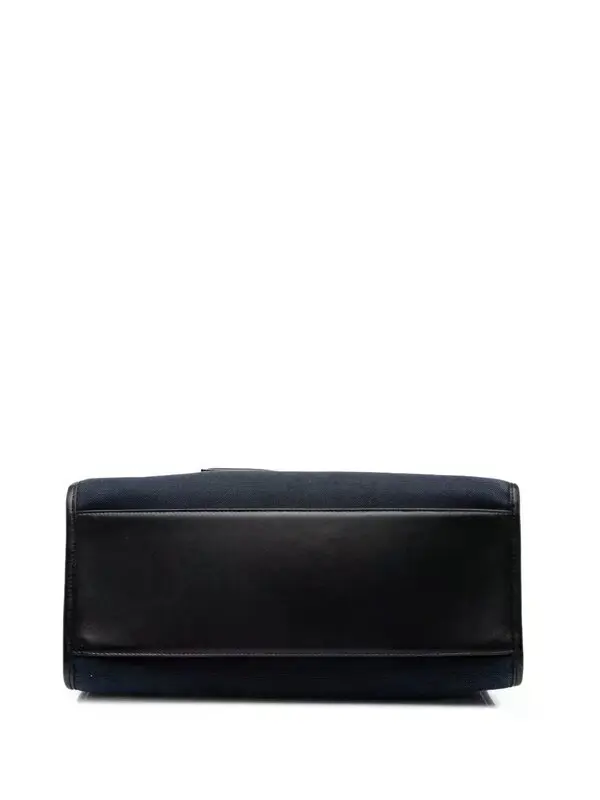 Dolce & Gabbana 2020-2026 Canvas Dg Logo Shopper Tote Satchel