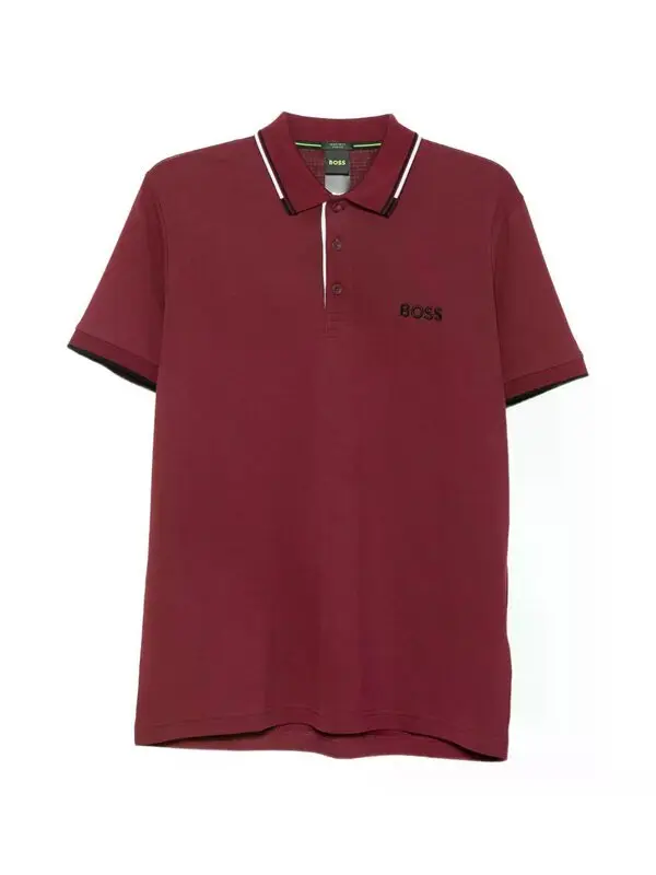 BOSS Logo-embroidered Polo Shirt