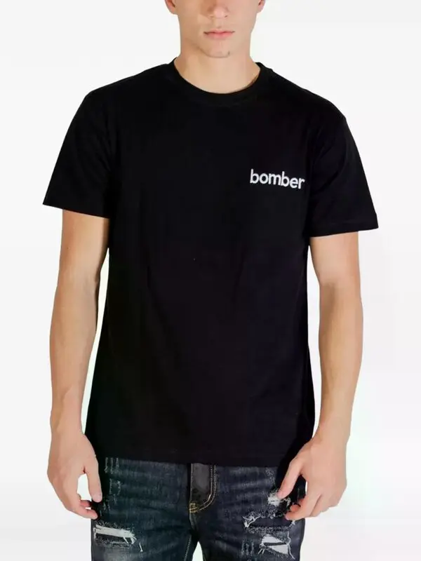 BOMBER Logo-print T-shirt