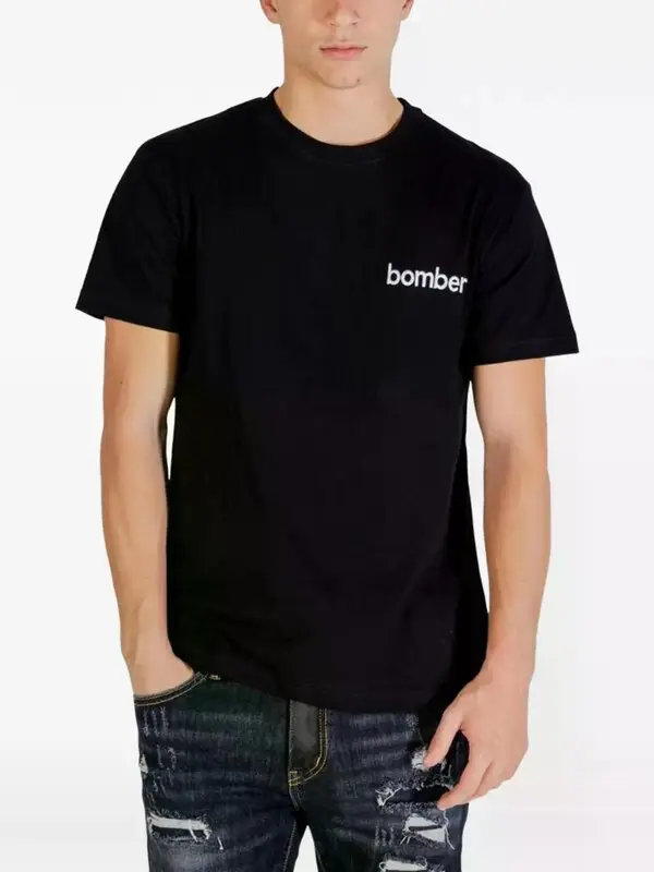 BOMBER Logo-print T-shirt