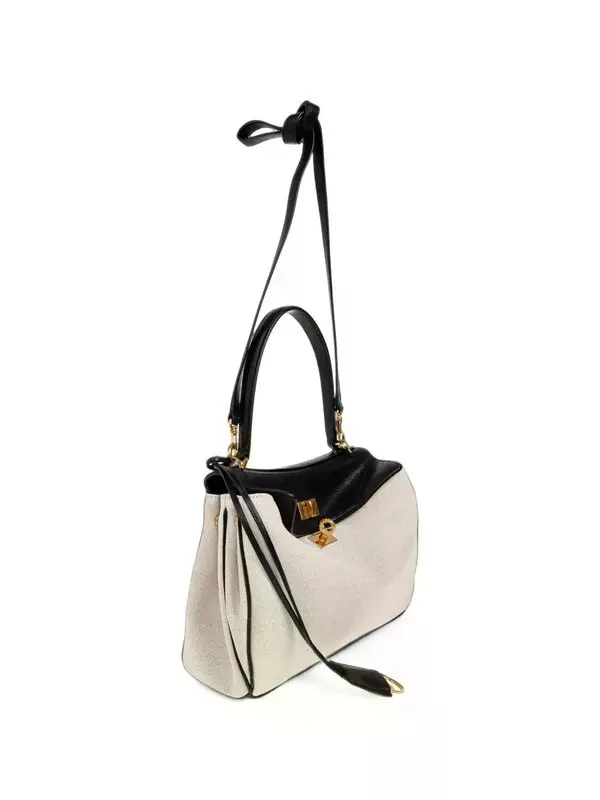 Balenciaga Rodeo Handbag Small In Beige/black - Neutrals