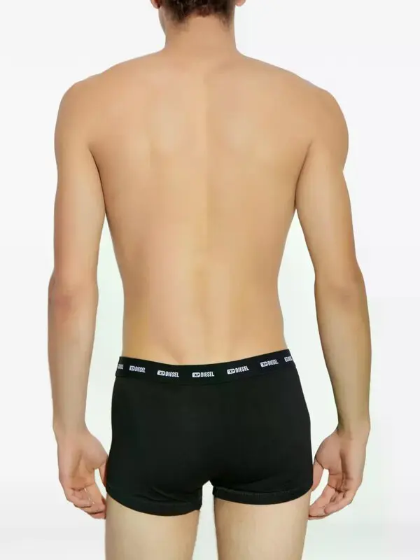 DIESEL® Logo-waistband Paisley-print Boxers