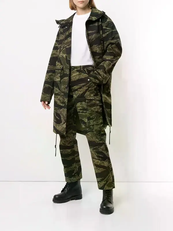 PORTS V Tiger Stripe Camouflage Parka