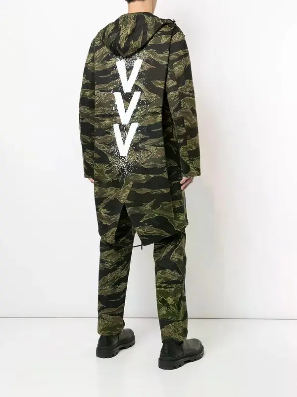 PORTS V Tiger Stripe Camouflage Parka