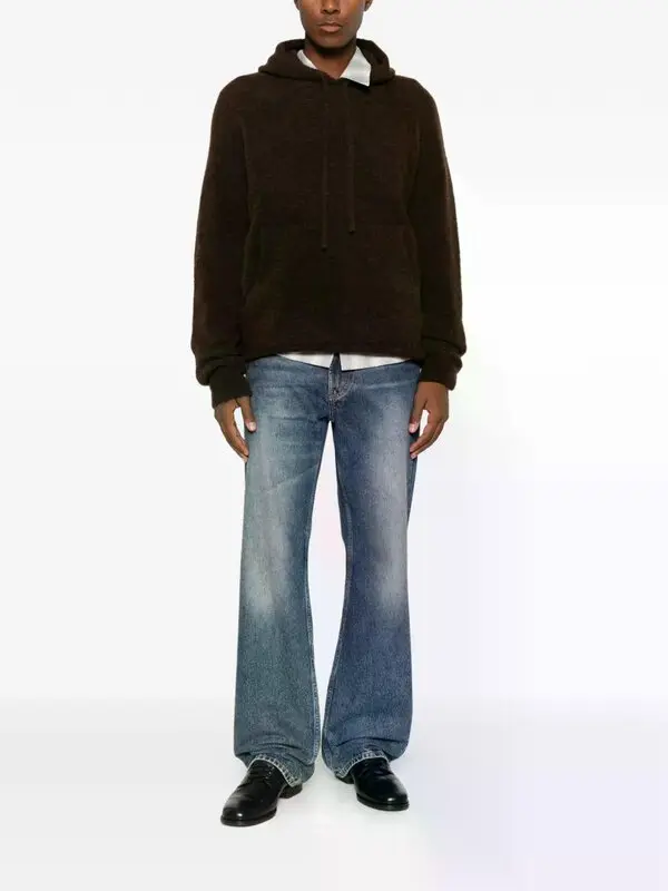 ATOMO FACTORY Brushed Drawstring Sweater