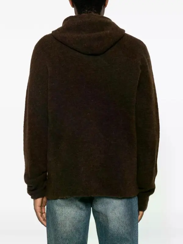 ATOMO FACTORY Brushed Drawstring Sweater