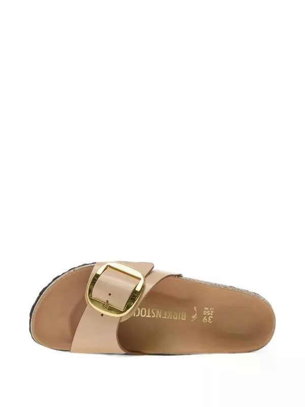 BIRKENSTOCK Madrid Big Buckle Slides - Neutrals