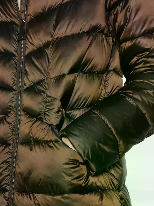 BETTY BARCLAY Quilted Hooded Jacket
