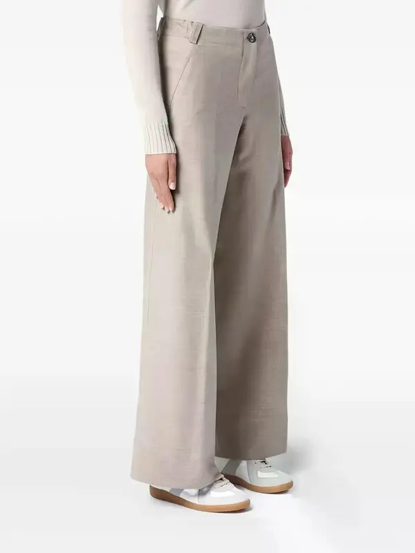 QL2 QUELLEDUE Pressed-crease Trousers
