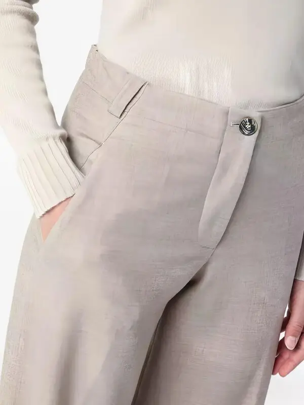 QL2 QUELLEDUE Pressed-crease Trousers