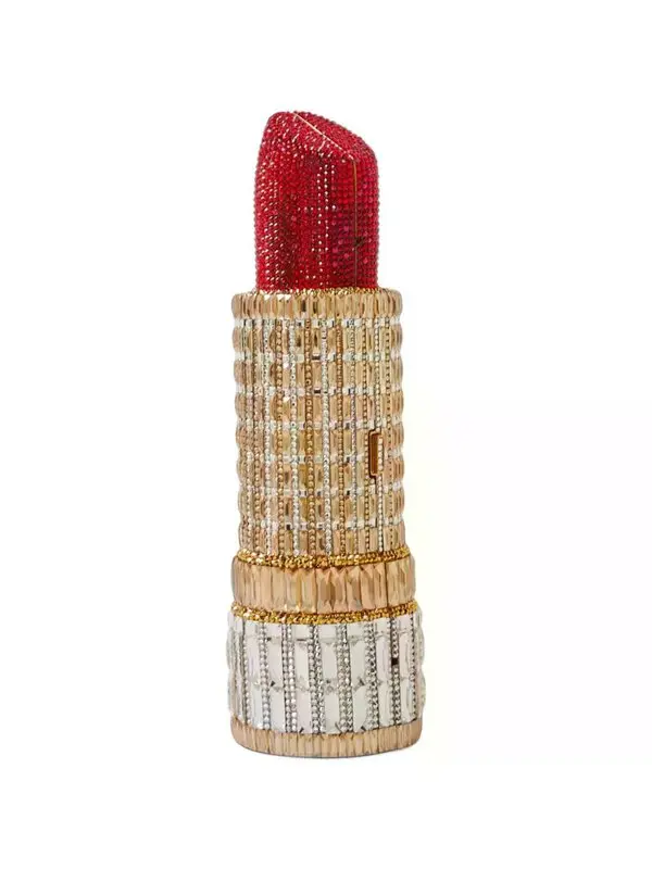 Judith Leiber Lipstick Seductress Clutch - Multicolor