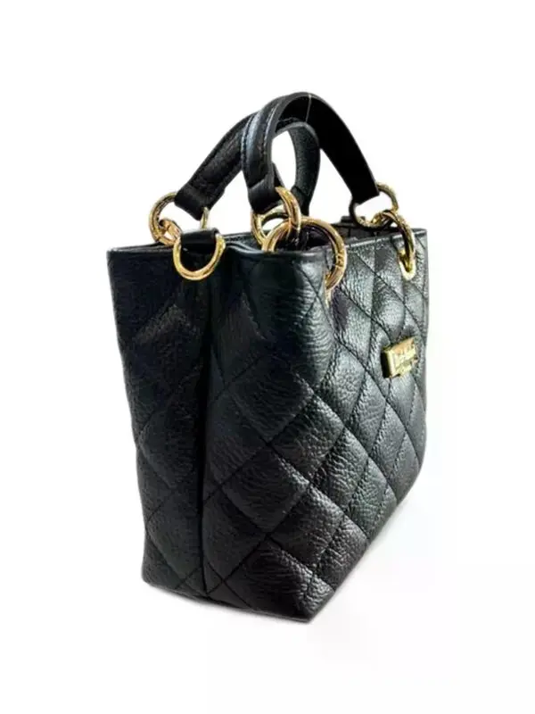 BALDININI Quilted Leather Tote Bag