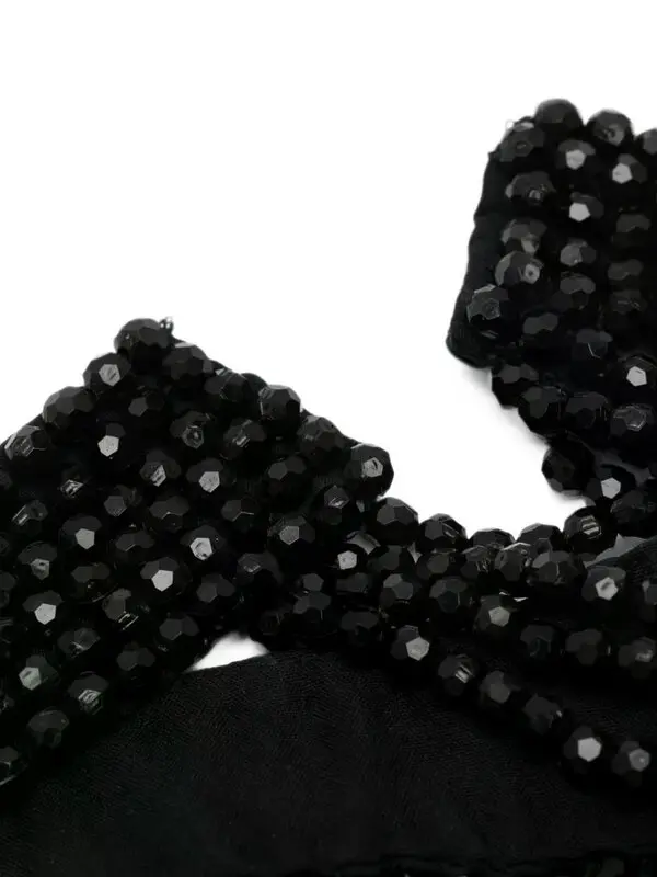 FORTE_FORTE Bead-embellished Draped Necklace