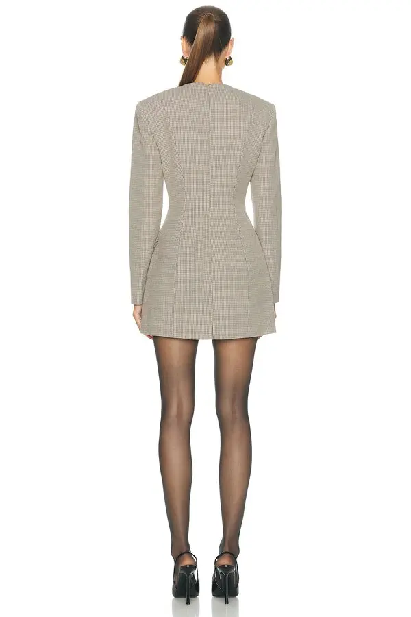 Ronny Kobo Brette Dress In Brown