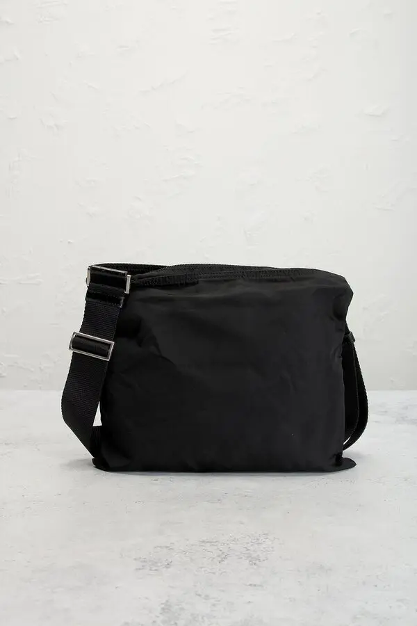 Prada Tessuto Flat Messenger Bag