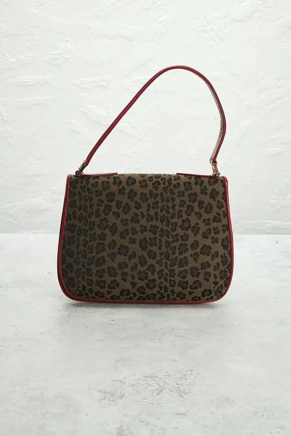 Fendi Leopard Shoulder Bag