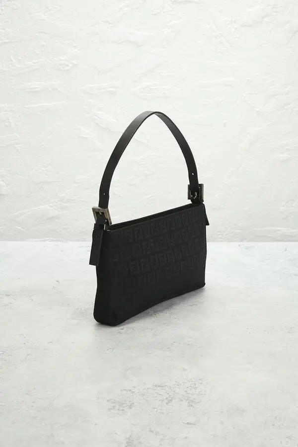 Fendi Zucchino Pochette Shoulder Bag