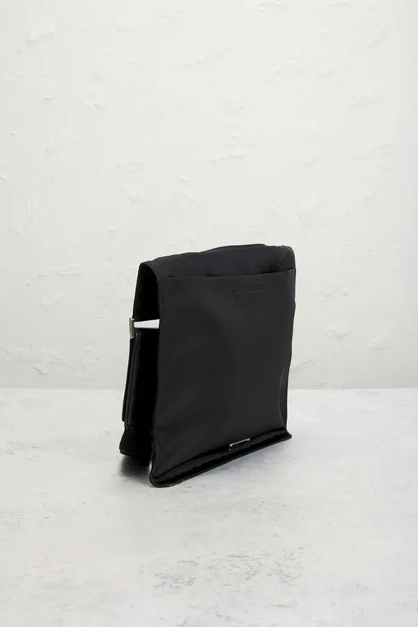 Prada Tessuto Flat Messenger Bag