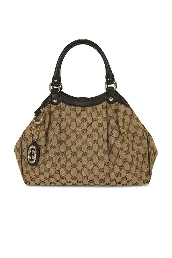 Gucci Sukey Tote Bag - Brown