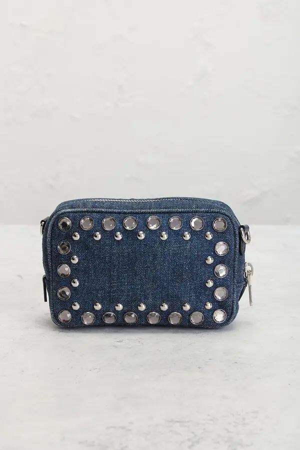 Prada Denim Bijoux Camera Bag