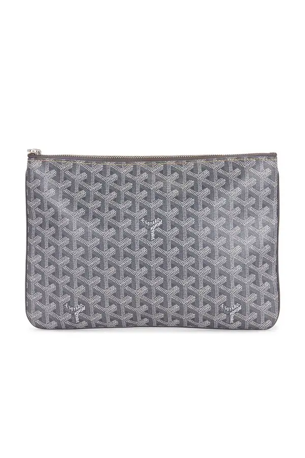 Goyard Senat Mm Pouch - Grey