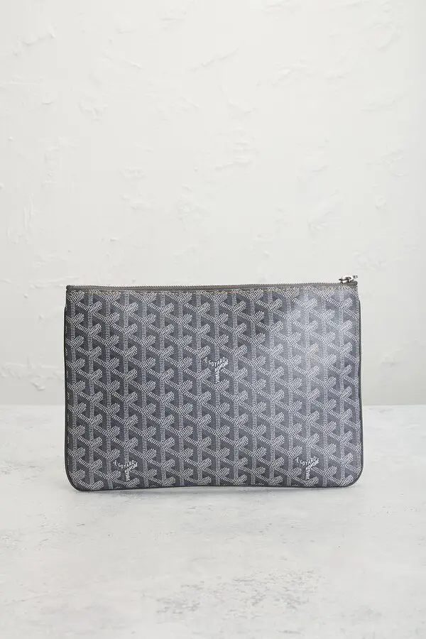 Goyard Senat Mm Pouch - Grey
