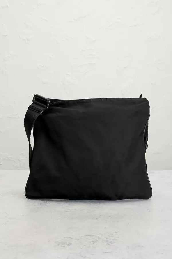 Prada Tessuto Flat Messenger Bag