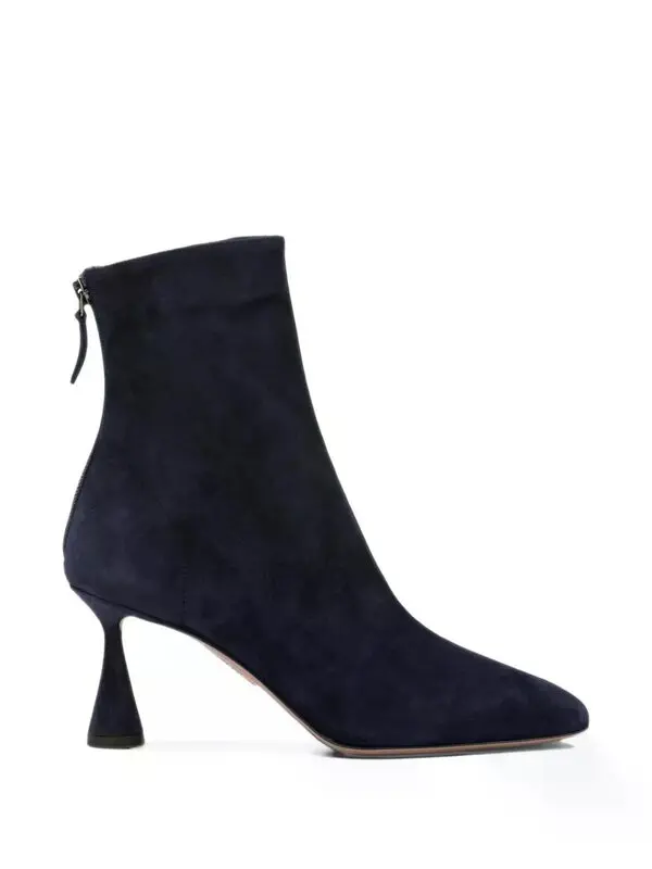 AQUAZZURA Suede Ankle Boots