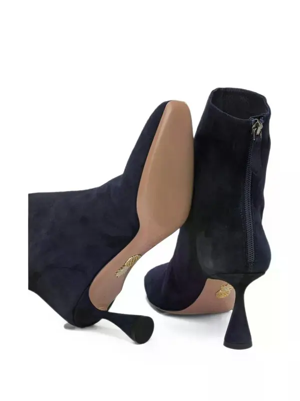 AQUAZZURA Suede Ankle Boots