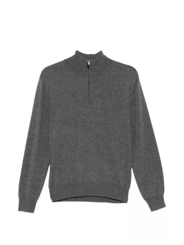 Canali Quarter-zip Cashmere Sweater