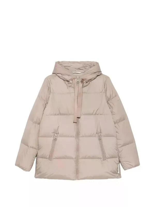 Marc O'polo Quilted Hooded Jacket - Neutrals