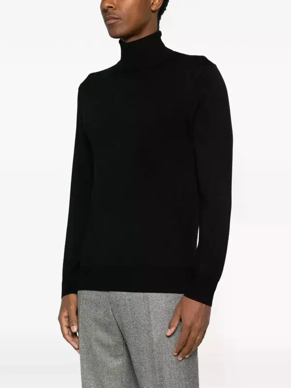 Canali Roll-neck Wool Sweater