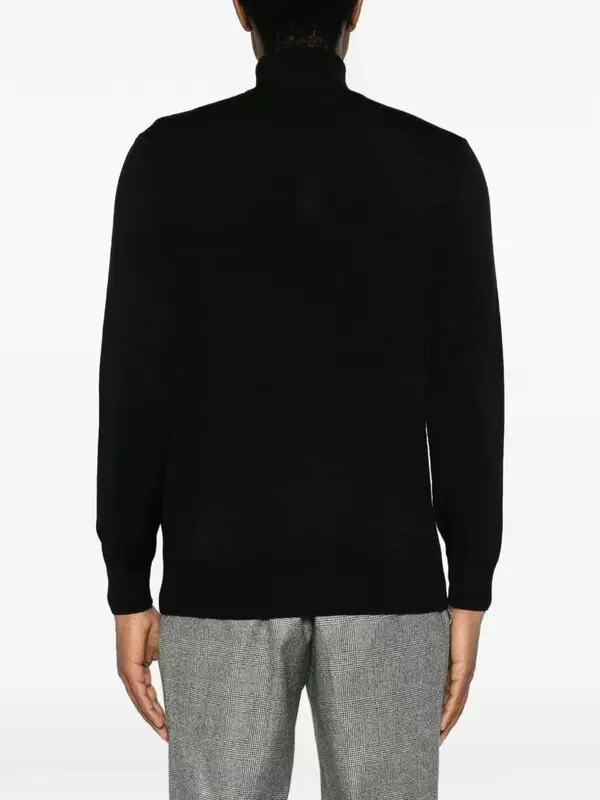 Canali Roll-neck Wool Sweater